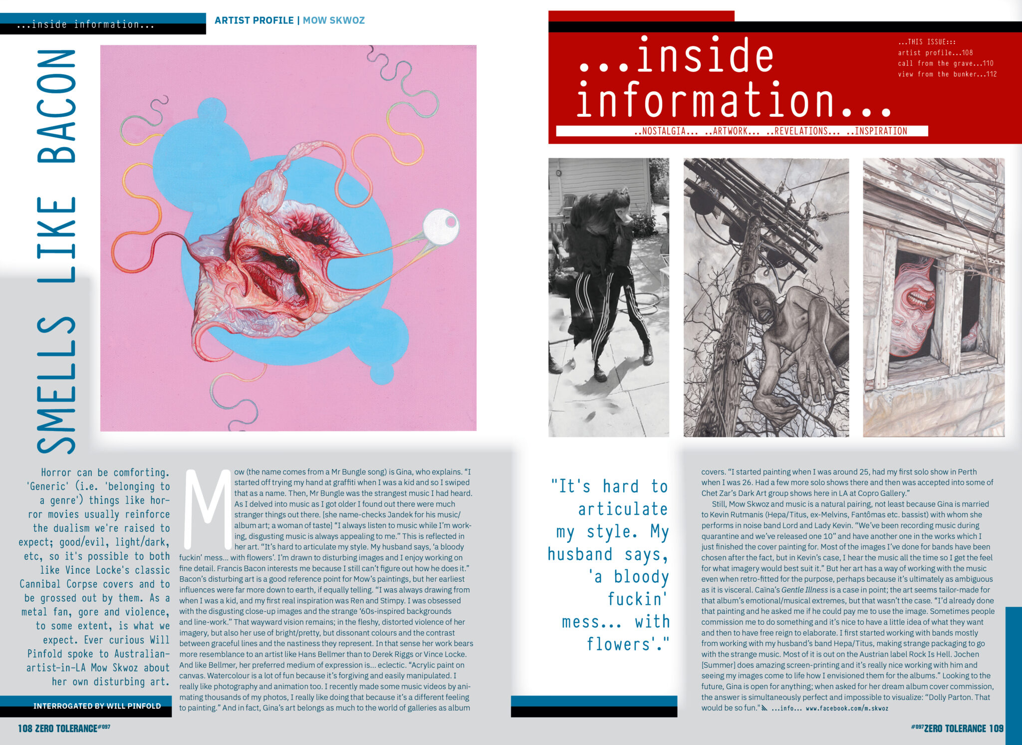 Issue 097 Autumn 2020 edition | Zero Tolerance Magazine